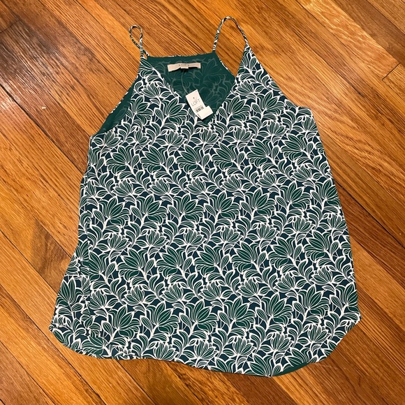 LOFT | Tops | Nwt Loft Printed Shell | Poshmark